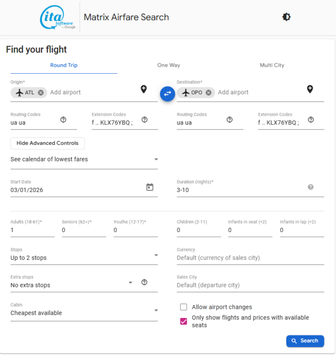 United: Atlanta / Detroit – Porto, Portugal. $445 (Basic Economy ...